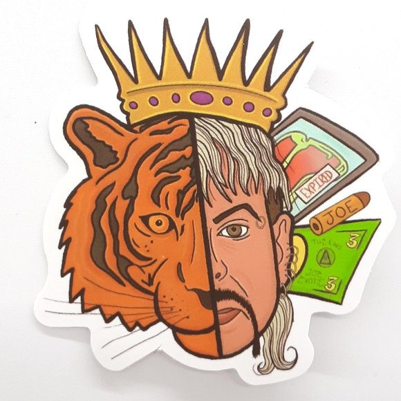 Tiger King Stickers | Accessories | Joe Exotic Tiger King Stickers ...